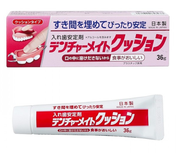 【デンチャーメイトクッション】덴처 메이트 쿠션 틀니 안정제 쿠션 타입 36g – 일본직구 아이리스트레이딩 【IRIS Trading】